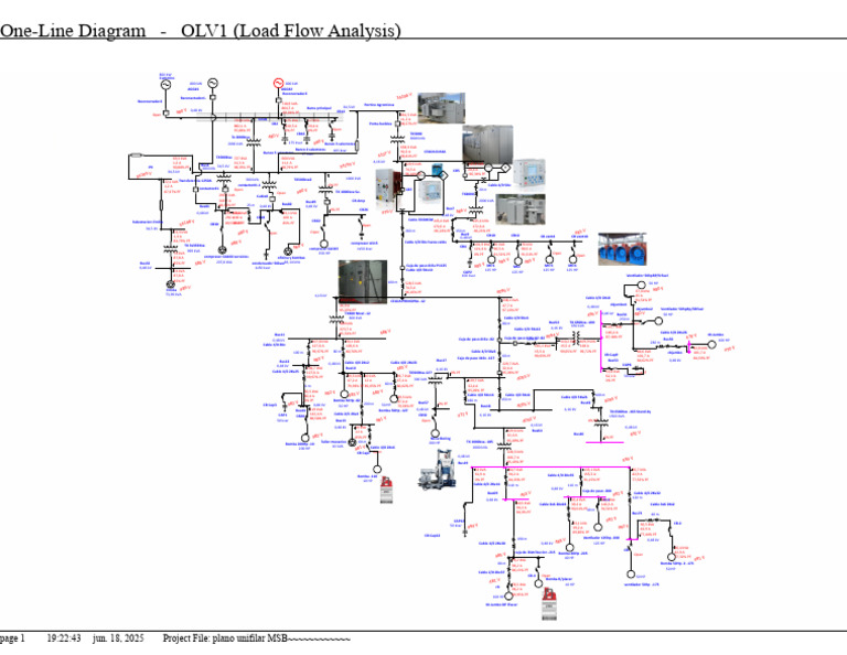 Sistema de Mina Con Los Dos Generadores | PDF