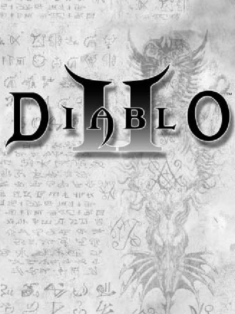 Diablo II Manual | PDF | Microsoft Windows | Keyboard Shortcut