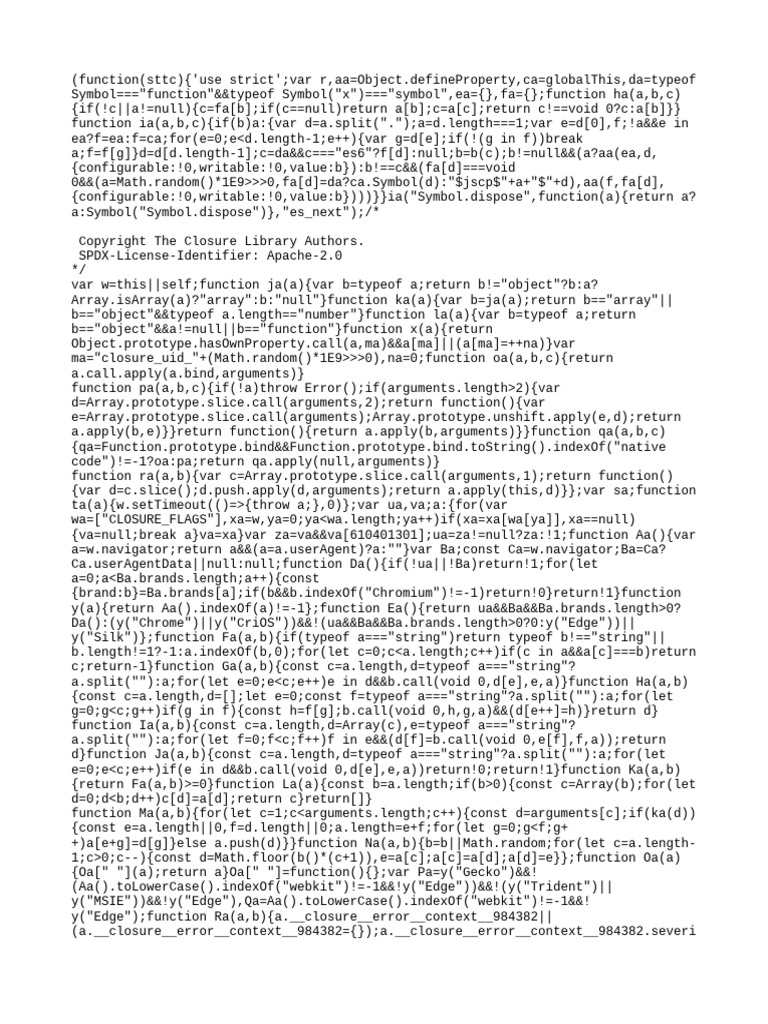 JavaScript Closure Library Overview | PDF | Software Engineering ...