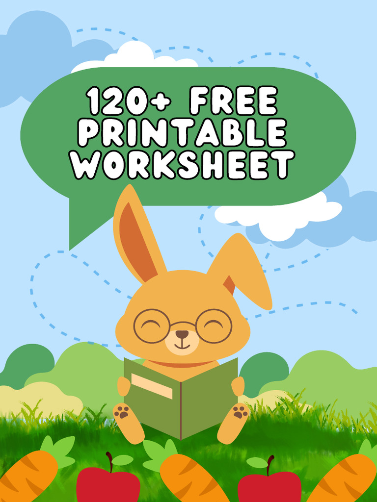120+ Free Cuplikan Printable Anak Prasekolah | PDF