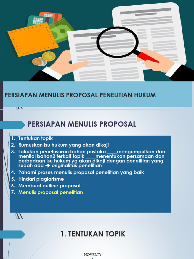 Persiapan Menulis Proposal | PDF