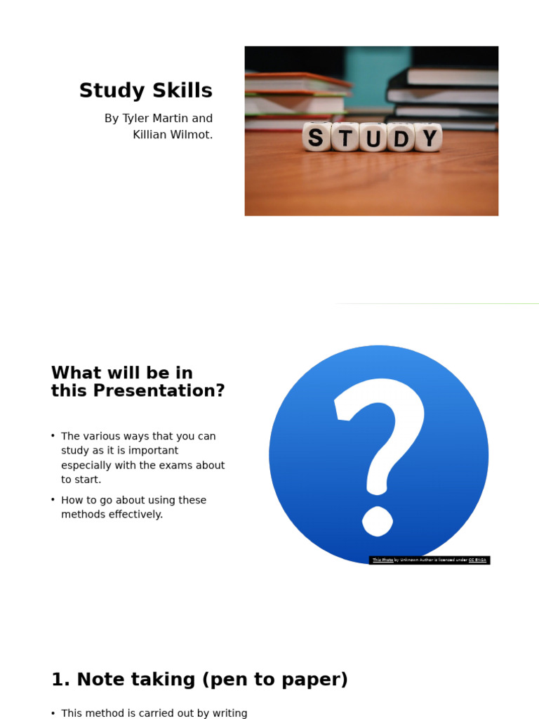 Study Skills | PDF