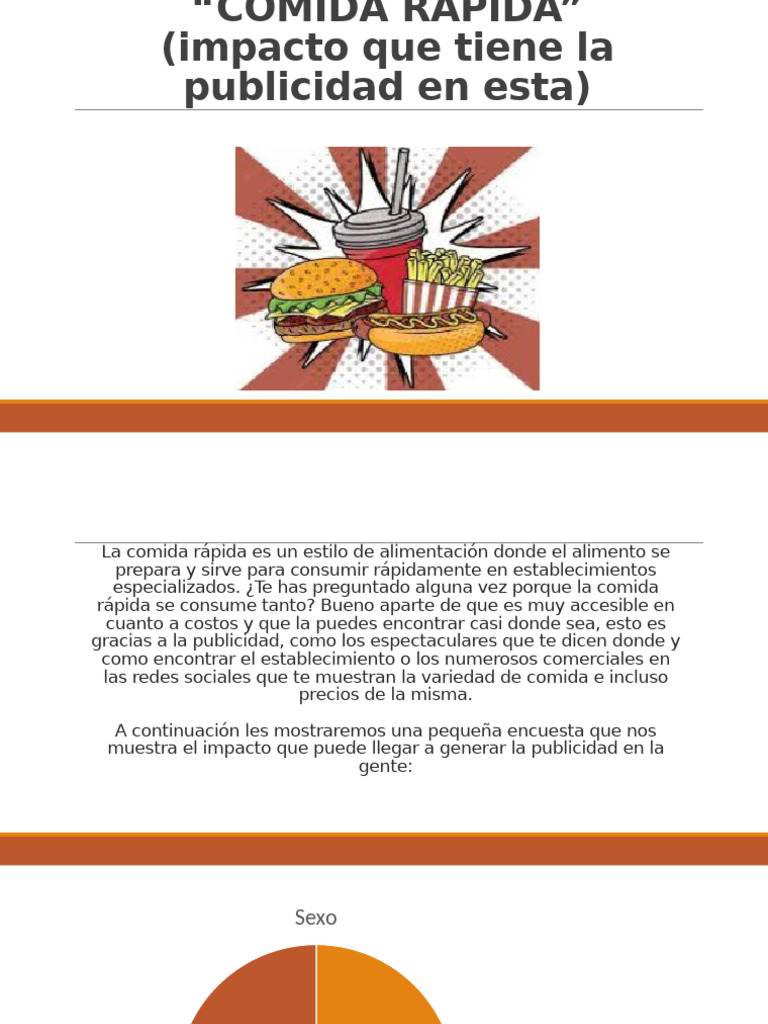 Proyecto Español | PDF | Publicidad | Comida rápida