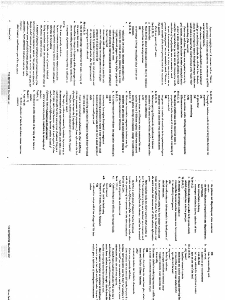 1997 Vcaa Unit 4 Report Part 2 | PDF