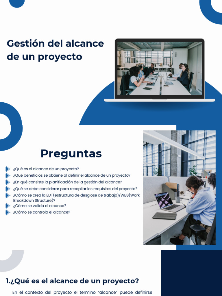 Gestión Del Alcance de Un Proyecto | PDF