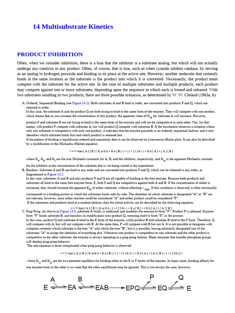Biochemistry in The Lab A Manual For Undergraduate... - (Chapter 14 ...