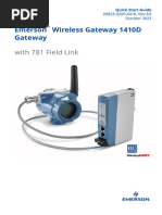 Emerson Wireless 1410S Gateway With 781S Smart Antenna: Product Data ...