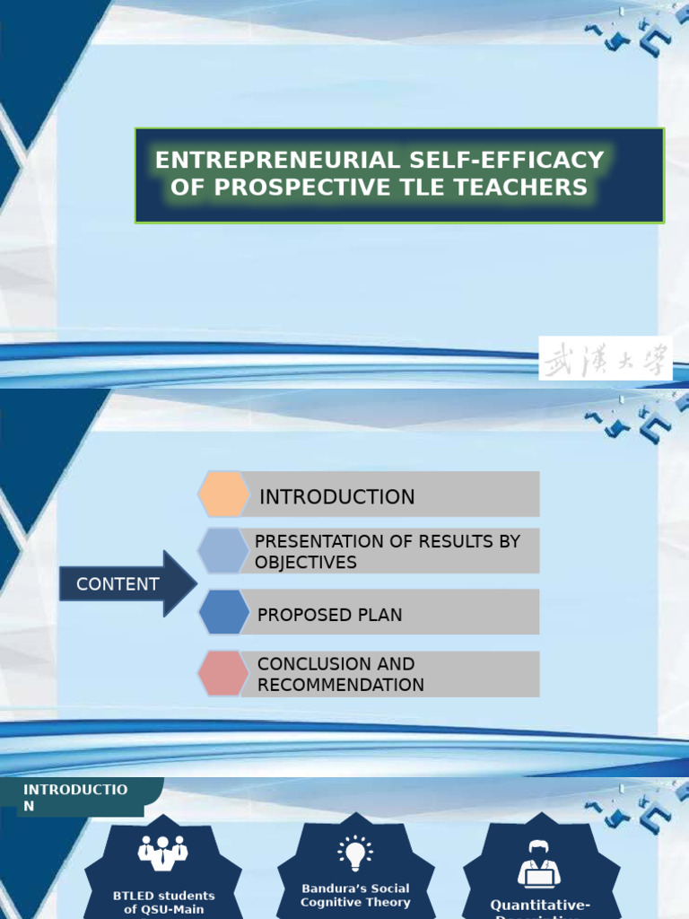 Entreppp. Defense Presentation2 | PDF | Entrepreneurship | Self Efficacy