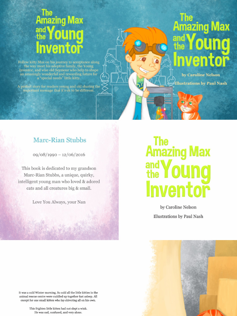 Amazing Max and The Young Inventor | PDF