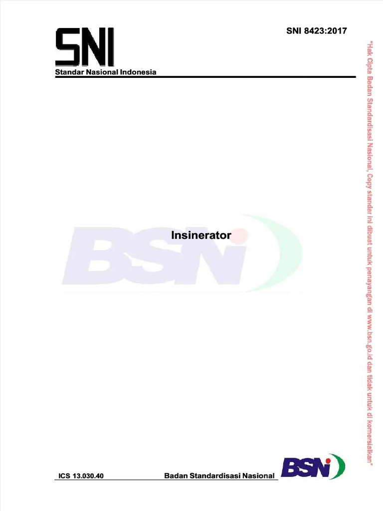 PDF Sni 8423 2017 Compress | PDF