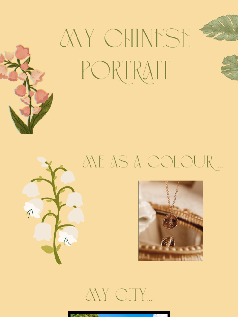 Chinese Portrait | PDF
