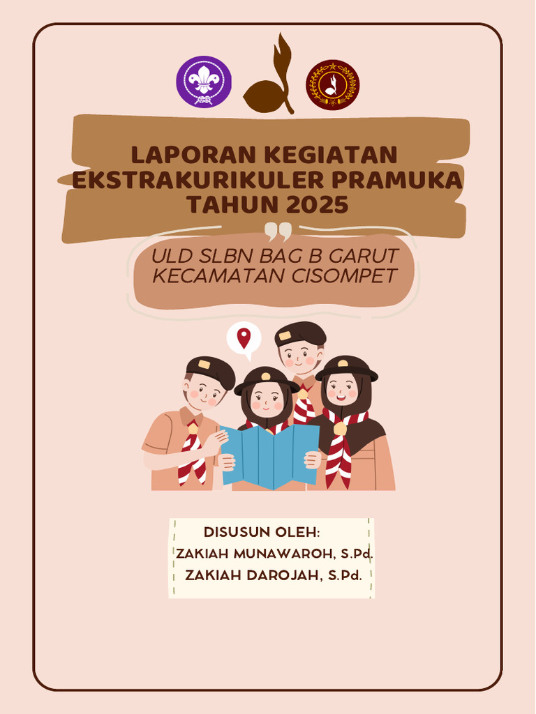 Laporan Kegiatan Ekstrakurikuler Pramuka | PDF