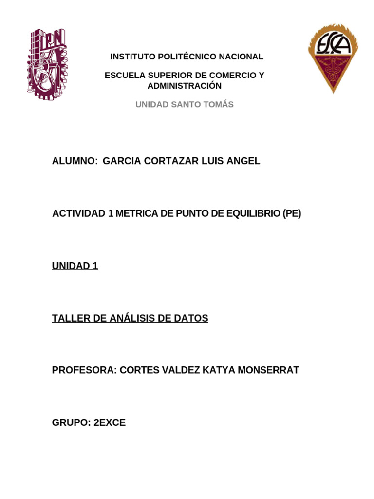 U1s1 Garciac Luisa | PDF