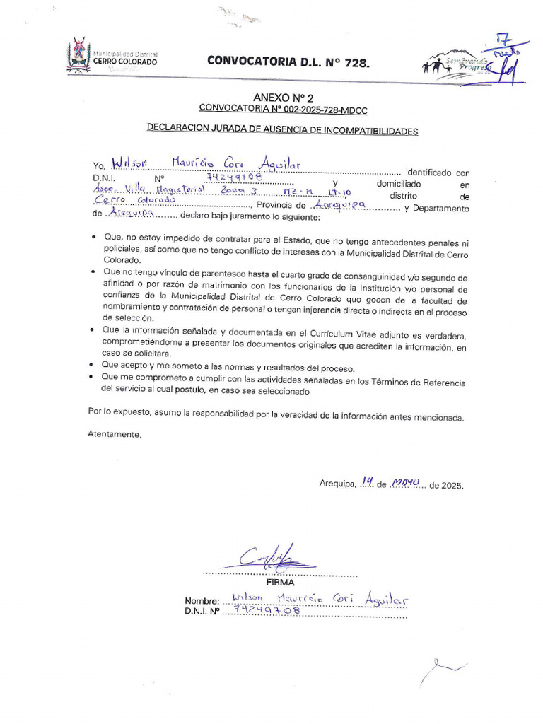 Anexo 2 - Cori - Wilson | PDF