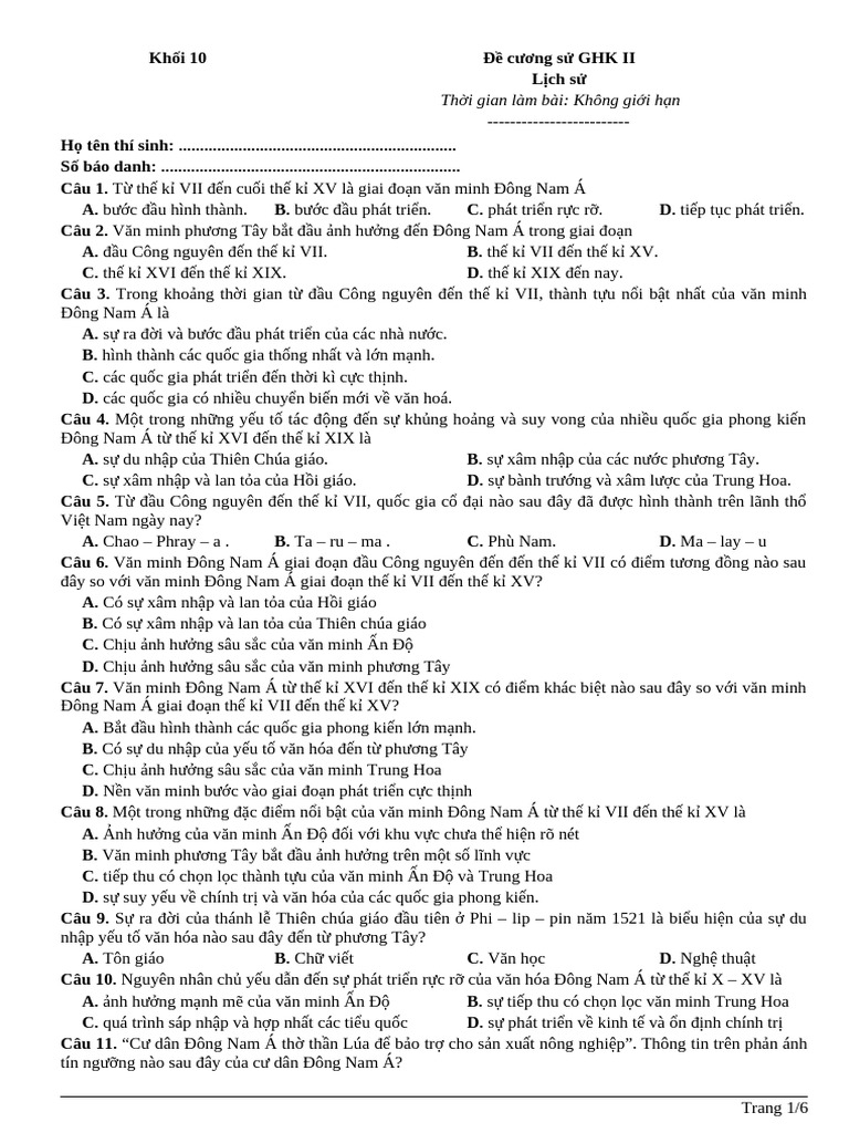 De Cuong Su GHK II 8286d5 30 03 2025 | PDF