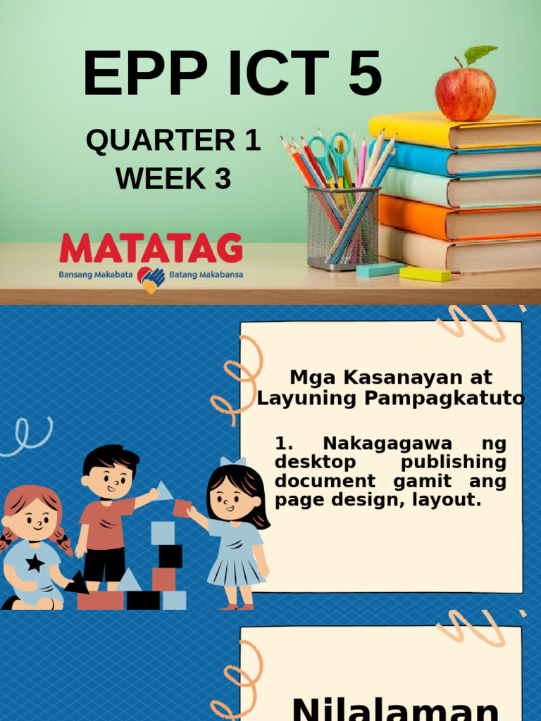 Q1-Epp Ict 5 Week 3 | PDF