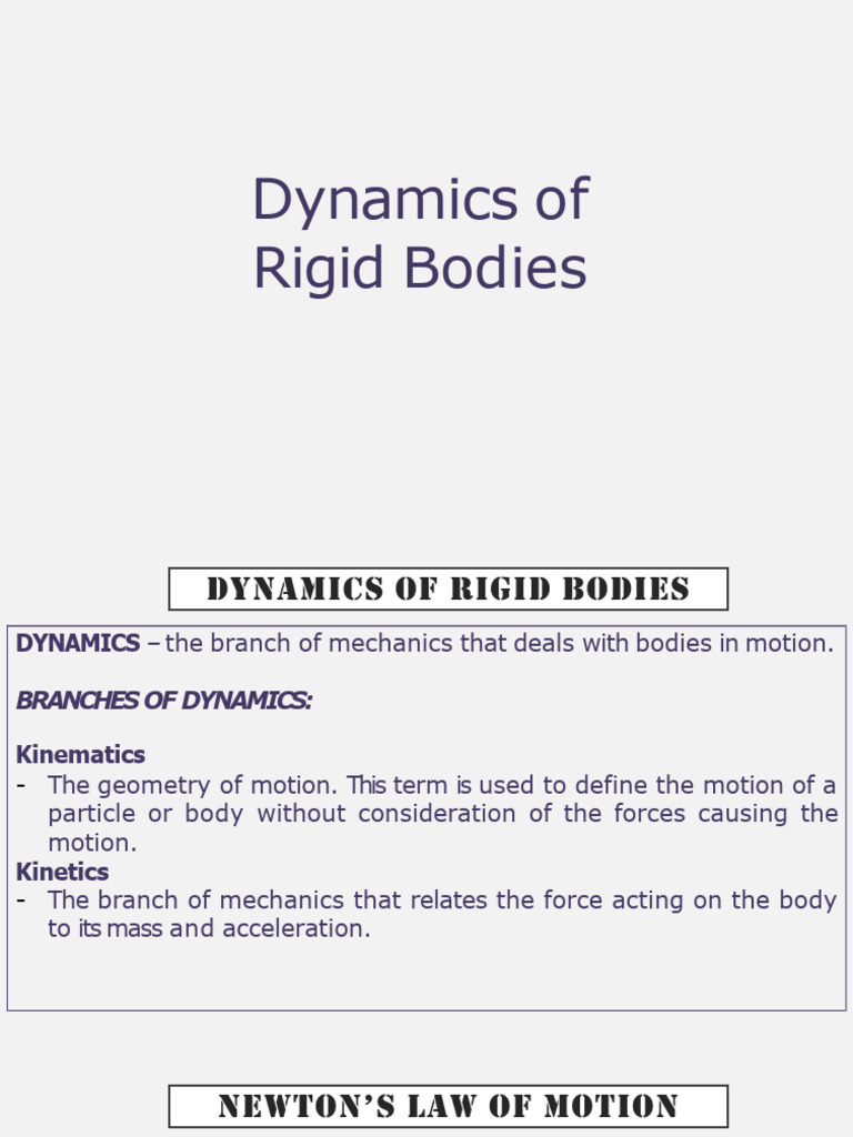 Introduction Rectilinear Motion | PDF | Force | Classical Mechanics