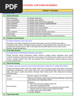 Template Modul Ajar Kurikulum Merdeka | PDF