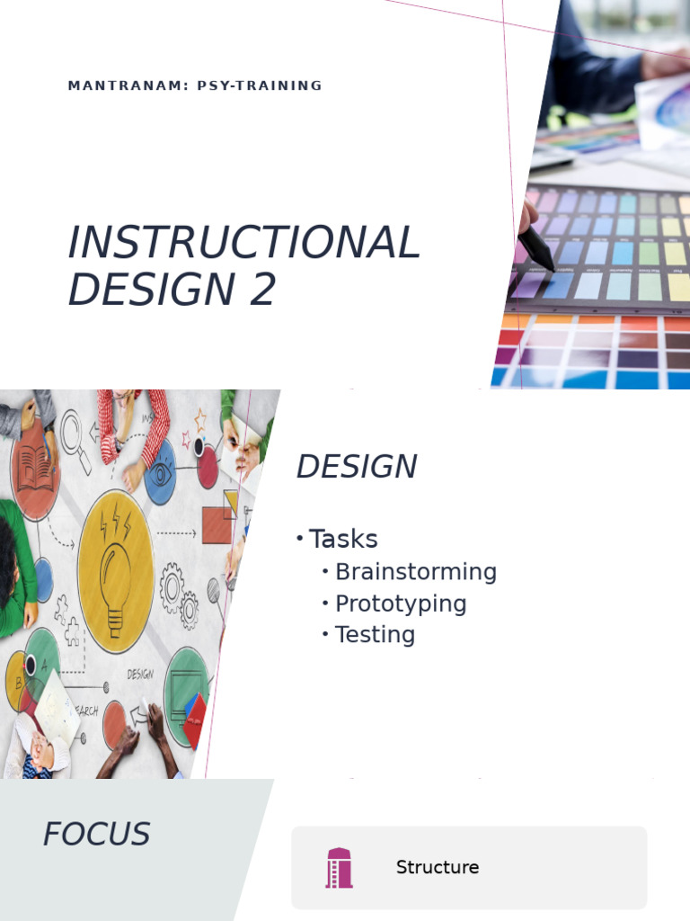 Instructional Design PPT - Day 2 | PDF | Instructional Design | Cognitive Science