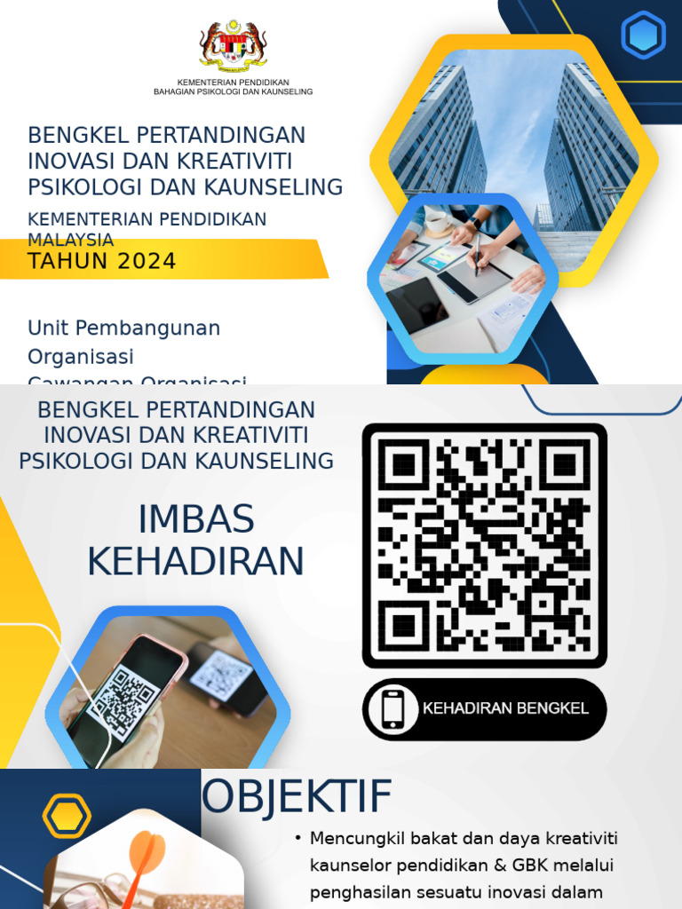 Bengkel Pertandingan Inovasi Dan Kreativiti Psikologi Dan Kaunseling Kementerian Pendidikan ...