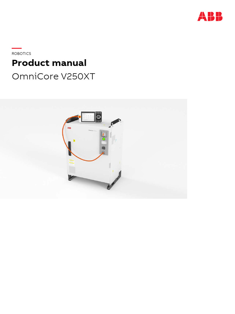3hac073447 PM Omnicore V250xt-En | PDF | Electrical Connector | Robot