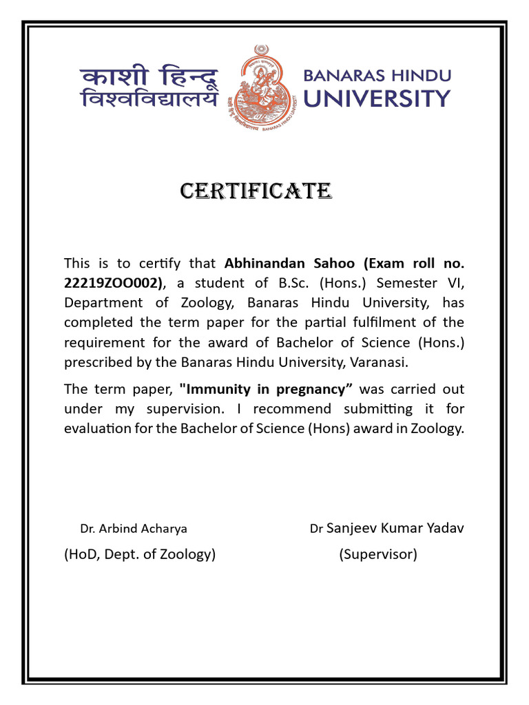 Abhinandan Certi | PDF