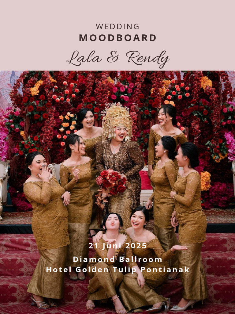 Wedding Moodboard Lala & Rendy - Prewedding | PDF