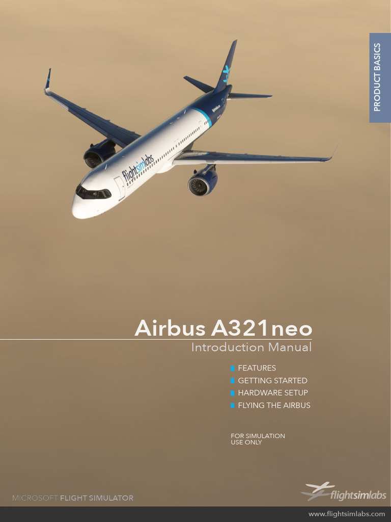 A321 Introduction Manual-2 | PDF | Simulation | Rudder