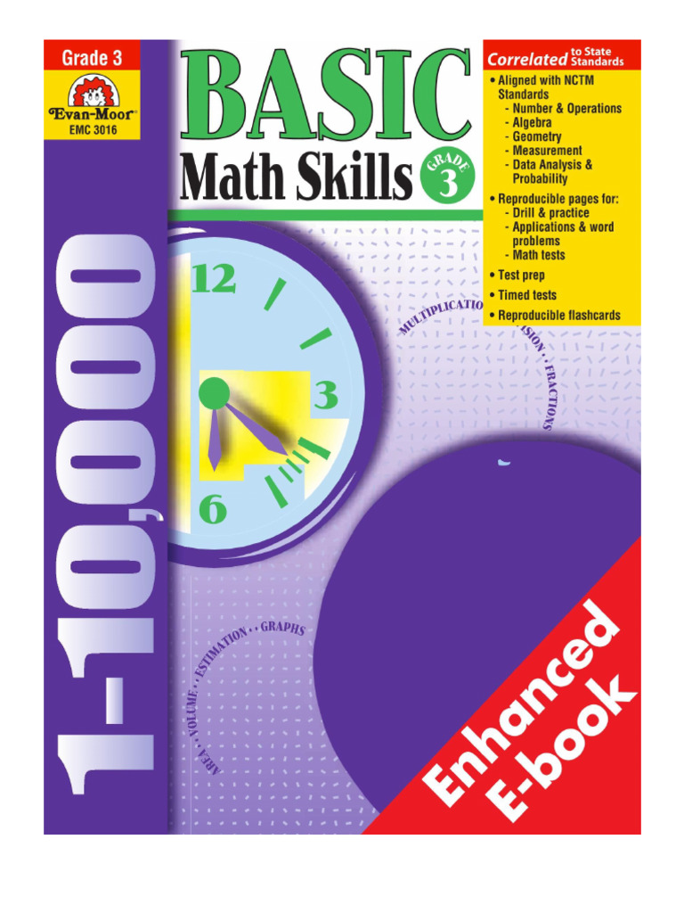 Basic Math Skills, Grade 3 by Evan-Moor - Flipbook by Azisslipi ...