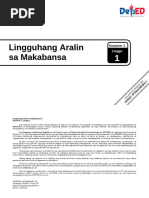 LE Makabansa 3 Q1 Week2 v.2 | PDF