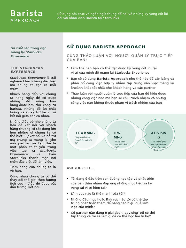 Ops Excellence Guide - Barista Approach | PDF