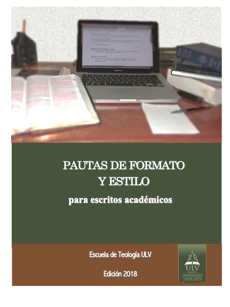 Pautas de Formato y Estilo ULV 2018 | PDF | Género gramatical ...