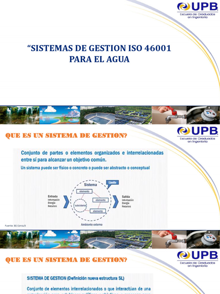 Sistemas de Gestión ISO 46001 para Agua | PDF