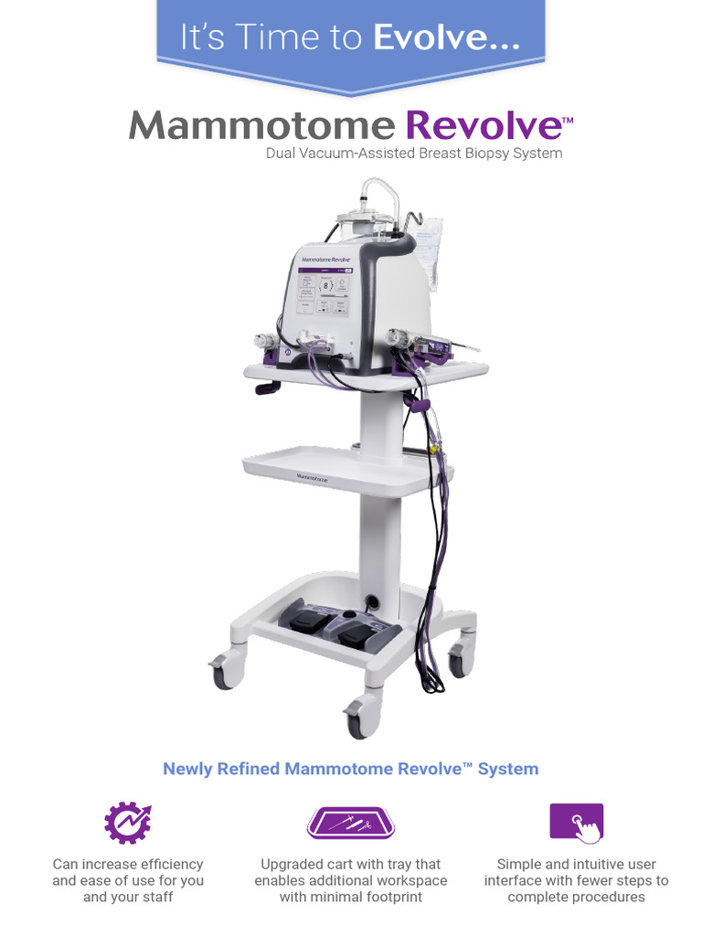 Mammotome Revolve™ System Overview | PDF | Computing