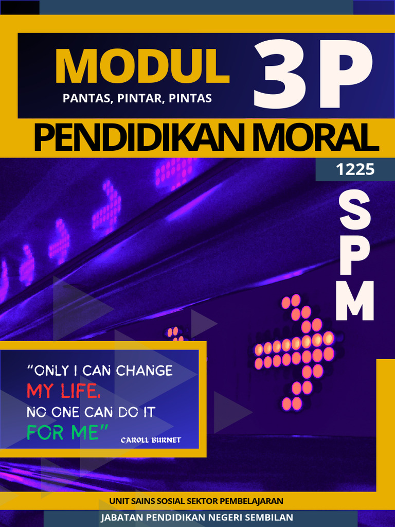Modul 3p Pendidikan Moral SPM Jpn9 | PDF