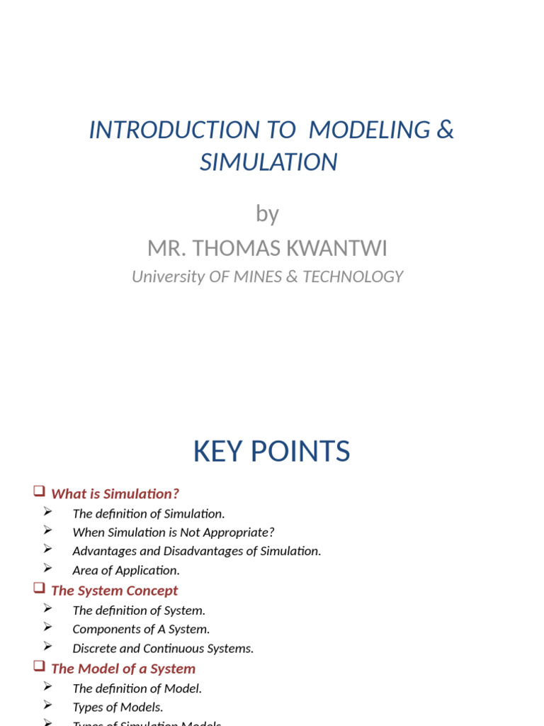 Modeling & Simulation - QUEUEING MODELS | PDF | Simulation | System