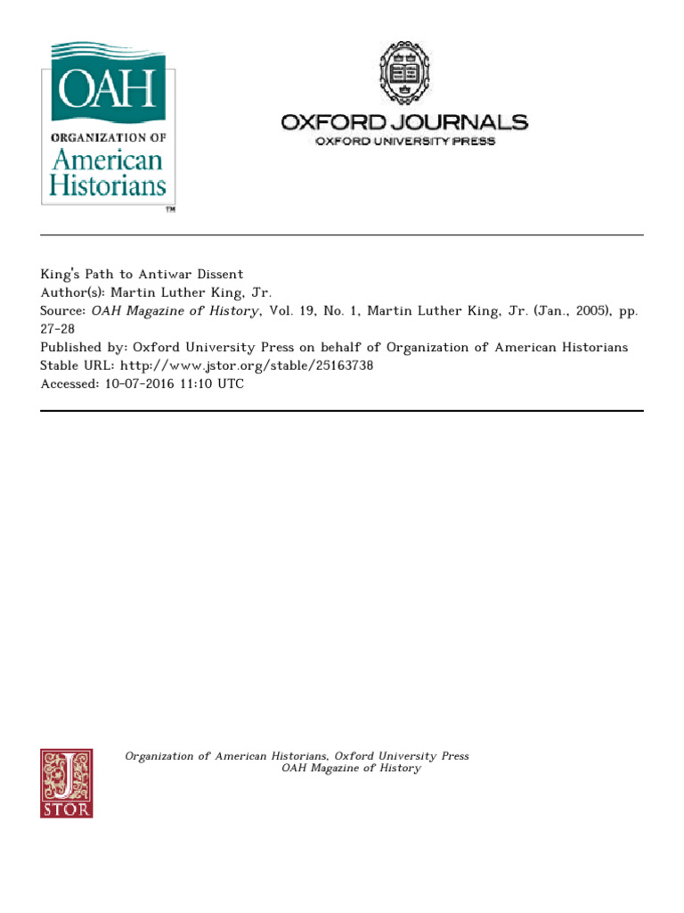 Organization of American Historians, Oxford University Press OAH ...
