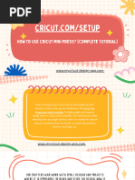 Cricut Explore Air 2 Cutting Machine User Manual - 240727 - 154950 | PDF | Computing | Computers
