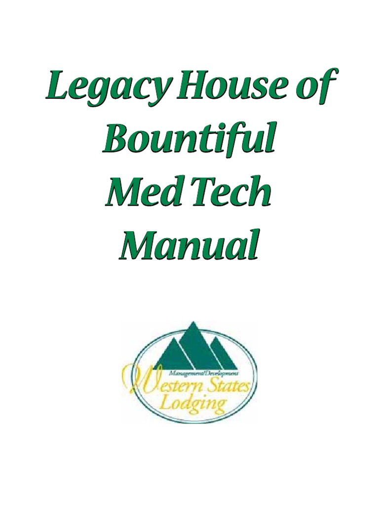 Med Tech Manual Final Draft | PDF | Pulse | Medicine