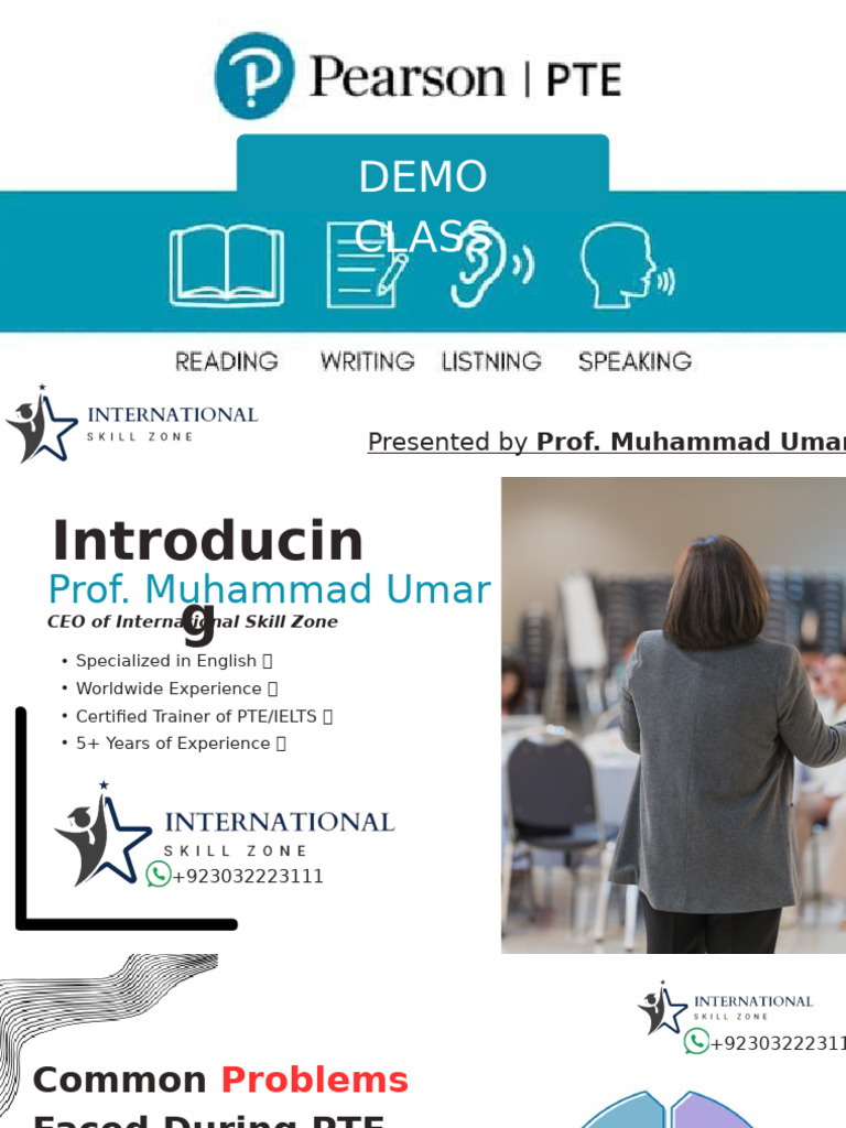 Presentation - Introducing Prof. Muhammad Umar | PDF | Human ...