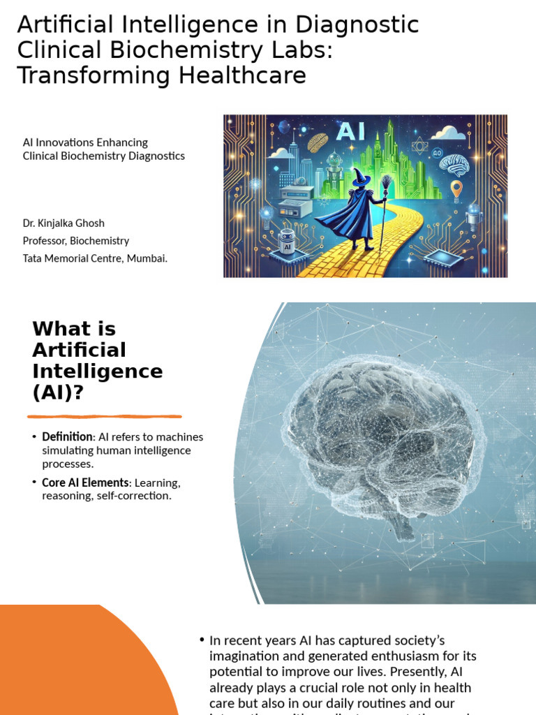 Artificial Intelligence and The Clinical Lab | PDF | Artificial ...
