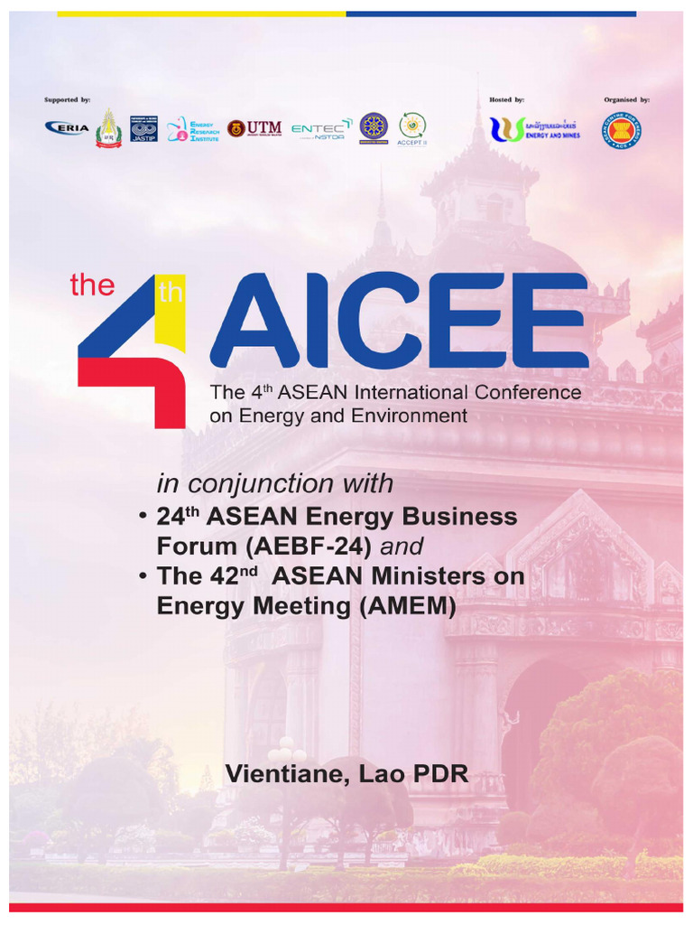 4th AICEE Proceeding Book | PDF | Economies