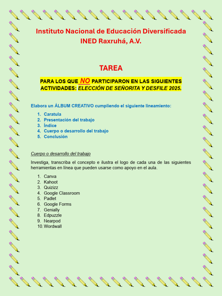 Tarea Ined Extra | PDF