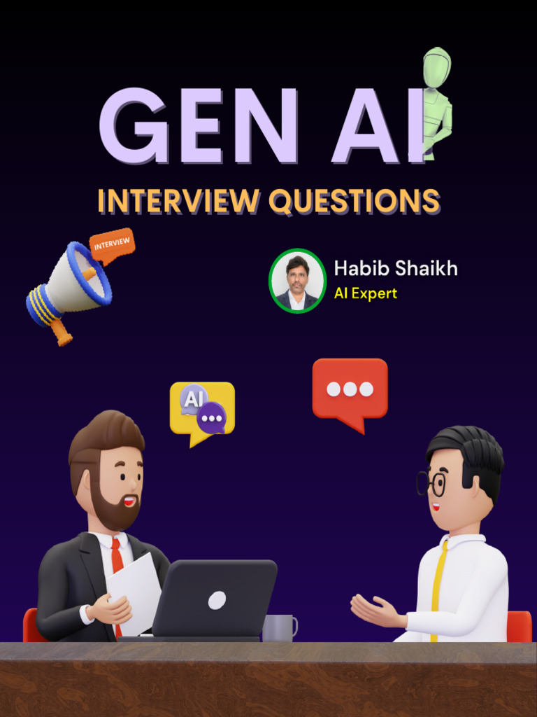 Generative AI Interview Questions Guide | PDF | Artificial Intelligence ...