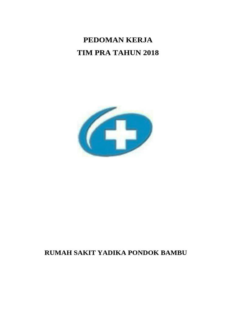 Ok Pedoman Kerja PPRA RSY | PDF