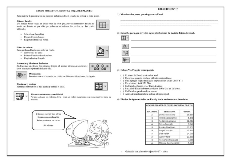 Ficha Computacion 4to | PDF