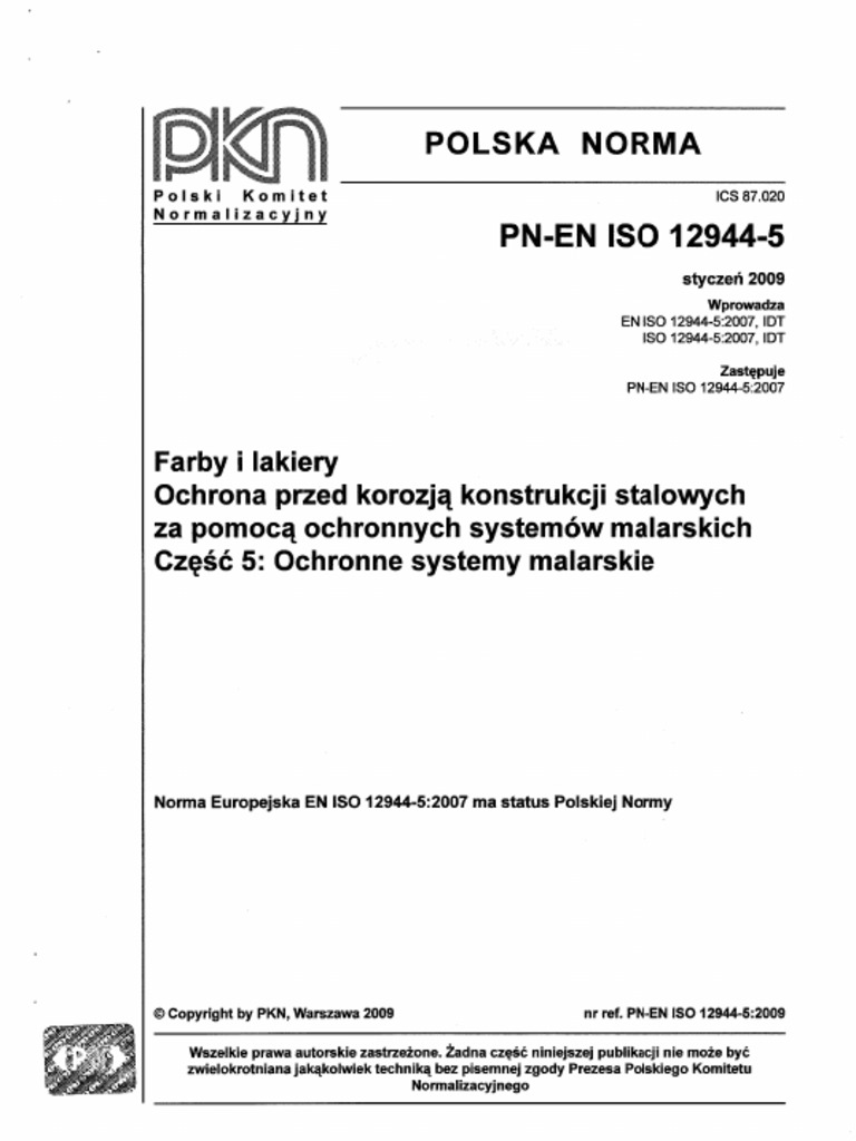 Iso 12944-5 | PDF