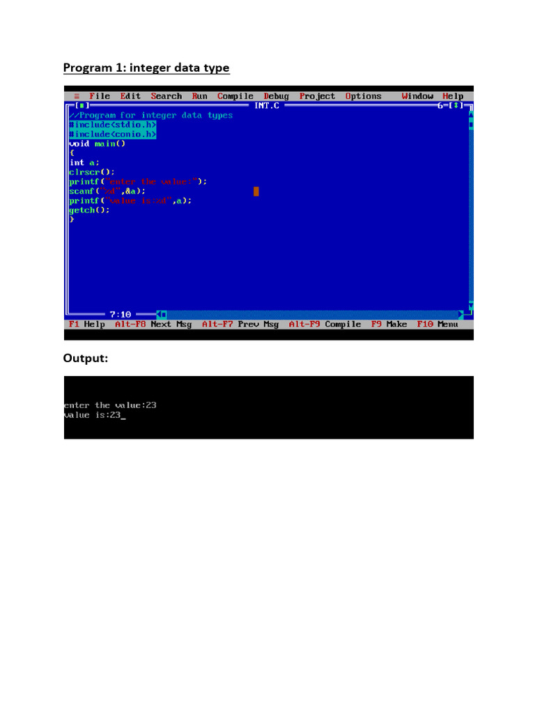 C Programming Codes | PDF