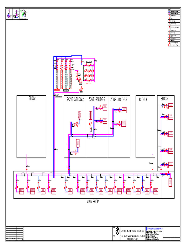 Chilled Water Piping Schematic Details | PDF | Tools | Plumbing