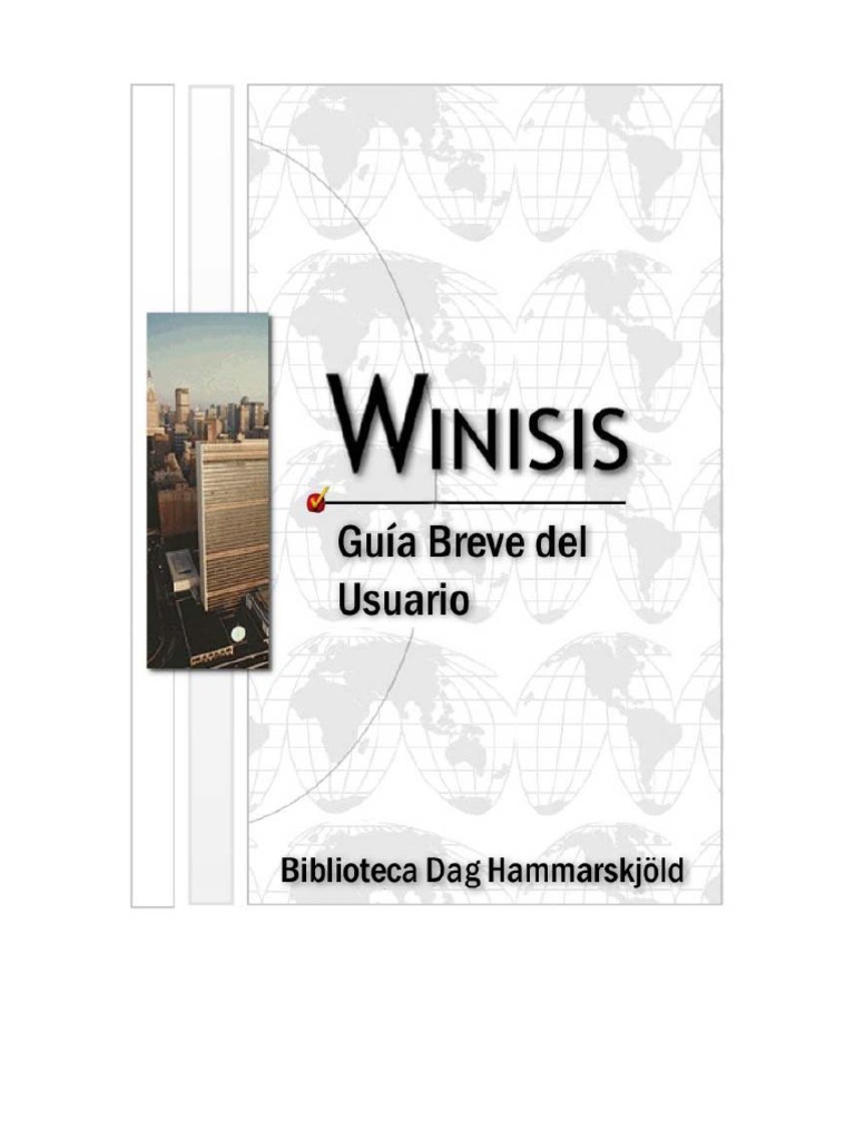 Manual Winisis | PDF | Archivo de computadora | Bases de datos